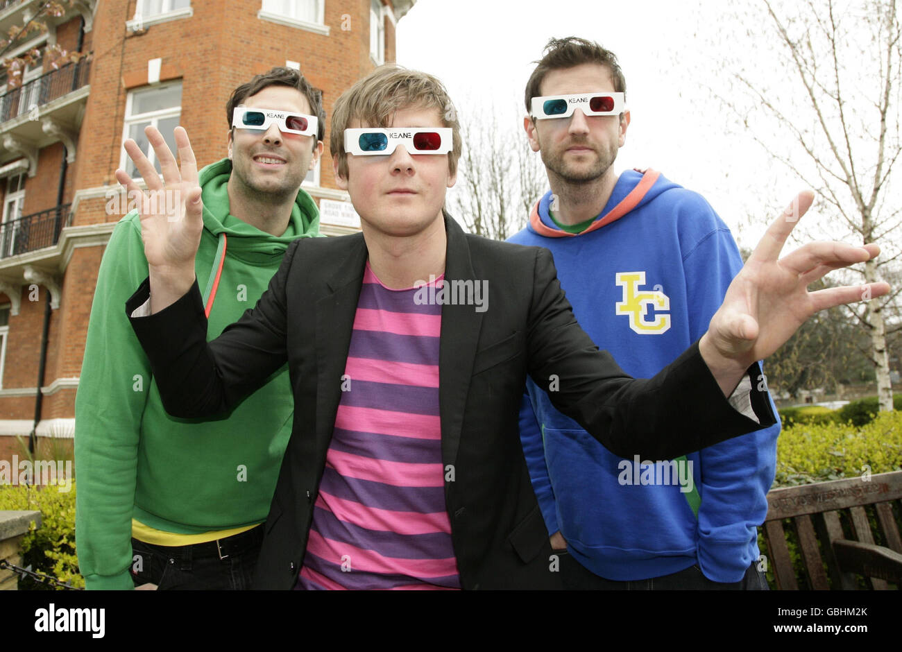 Keane from left to right tim rice oxley hi-res stock photography and ...