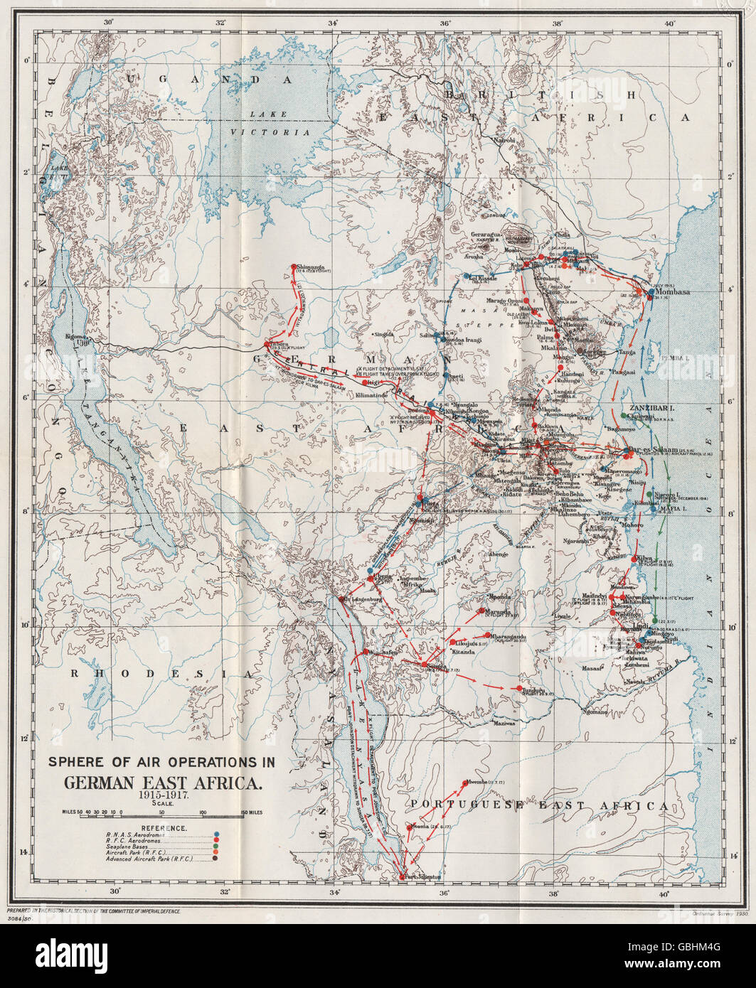 FIRST WORLD WAR:Air Operations in German East Africa,1915-1917.Tanzania ...