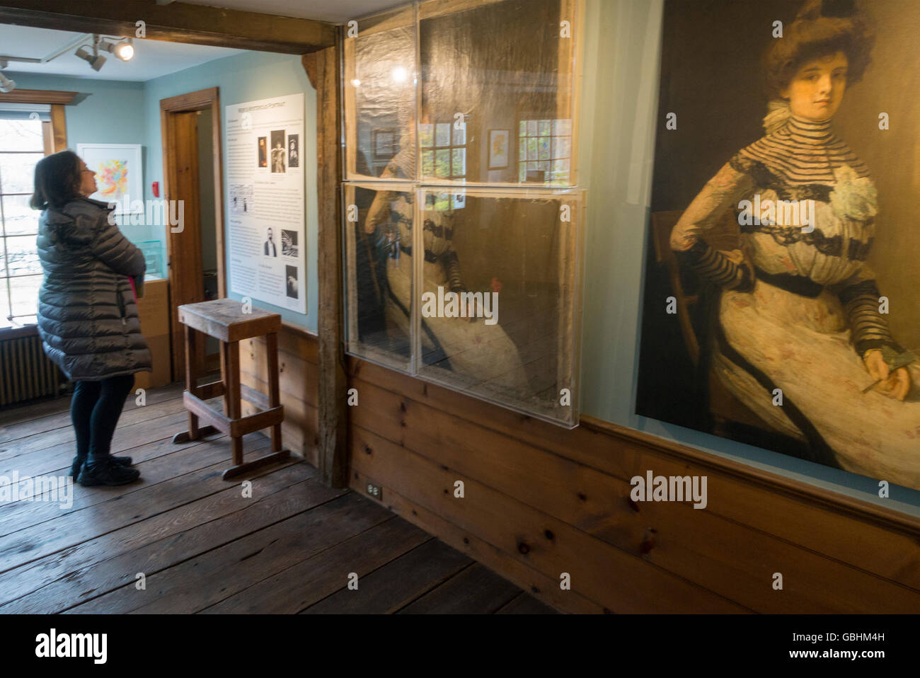 Weir Farm National Historic site Wilton CT Stock Photo - Alamy