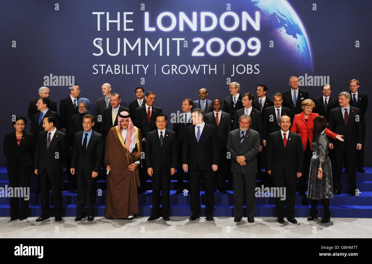 G20 summit london 2009 hi-res stock photography and images - Alamy