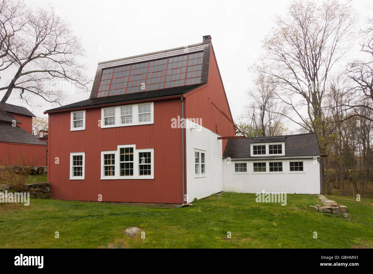Weir Farm National Historic site Wilton CT Stock Photo - Alamy