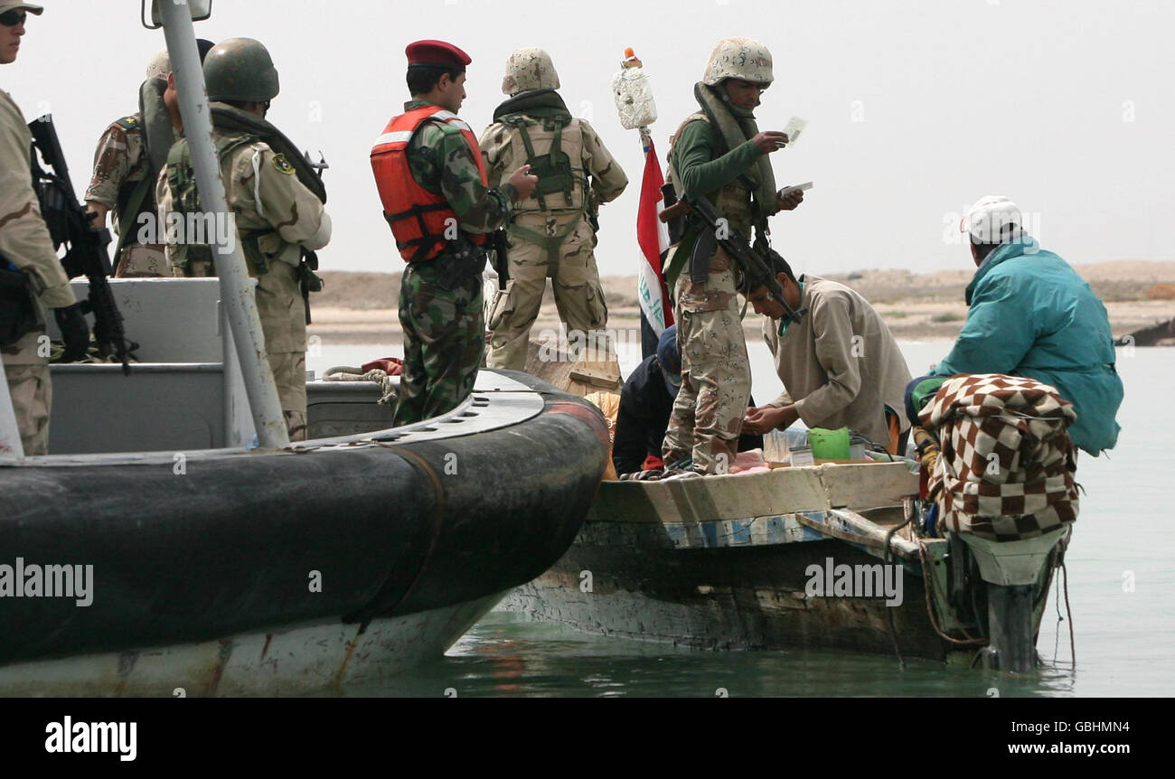 British troops in Iraq Stock Photo - Alamy