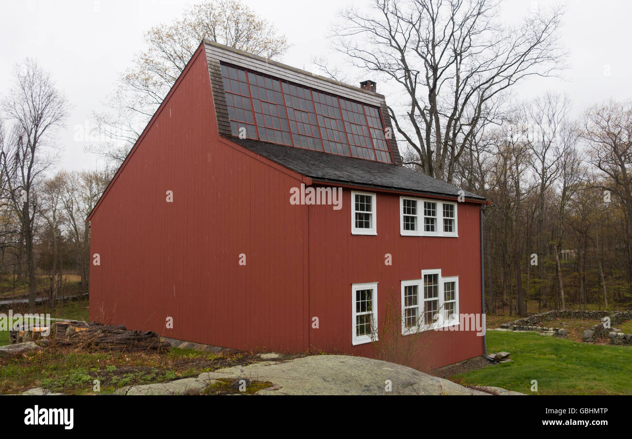 Weir Farm National Historic site Wilton CT Stock Photo - Alamy