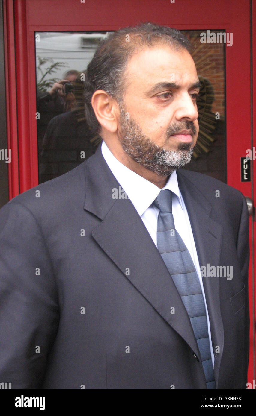 Lord Ahmed inquest Stock Photo - Alamy