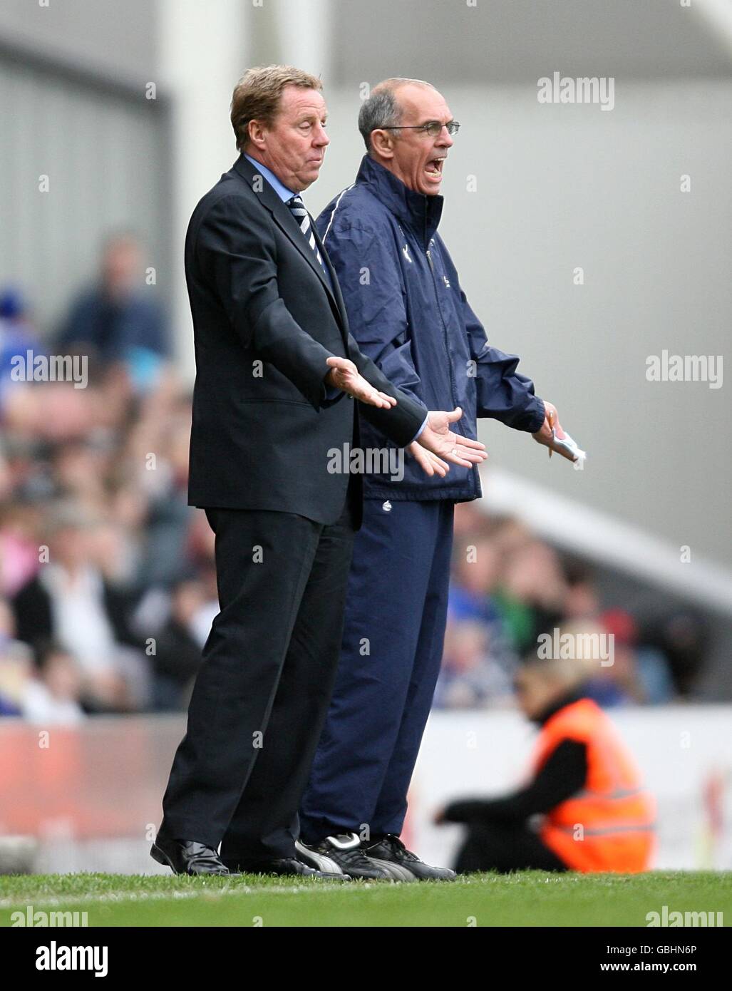 Tottenham Hotspurs Manager Harry Redknapp High Resolution Stock ...