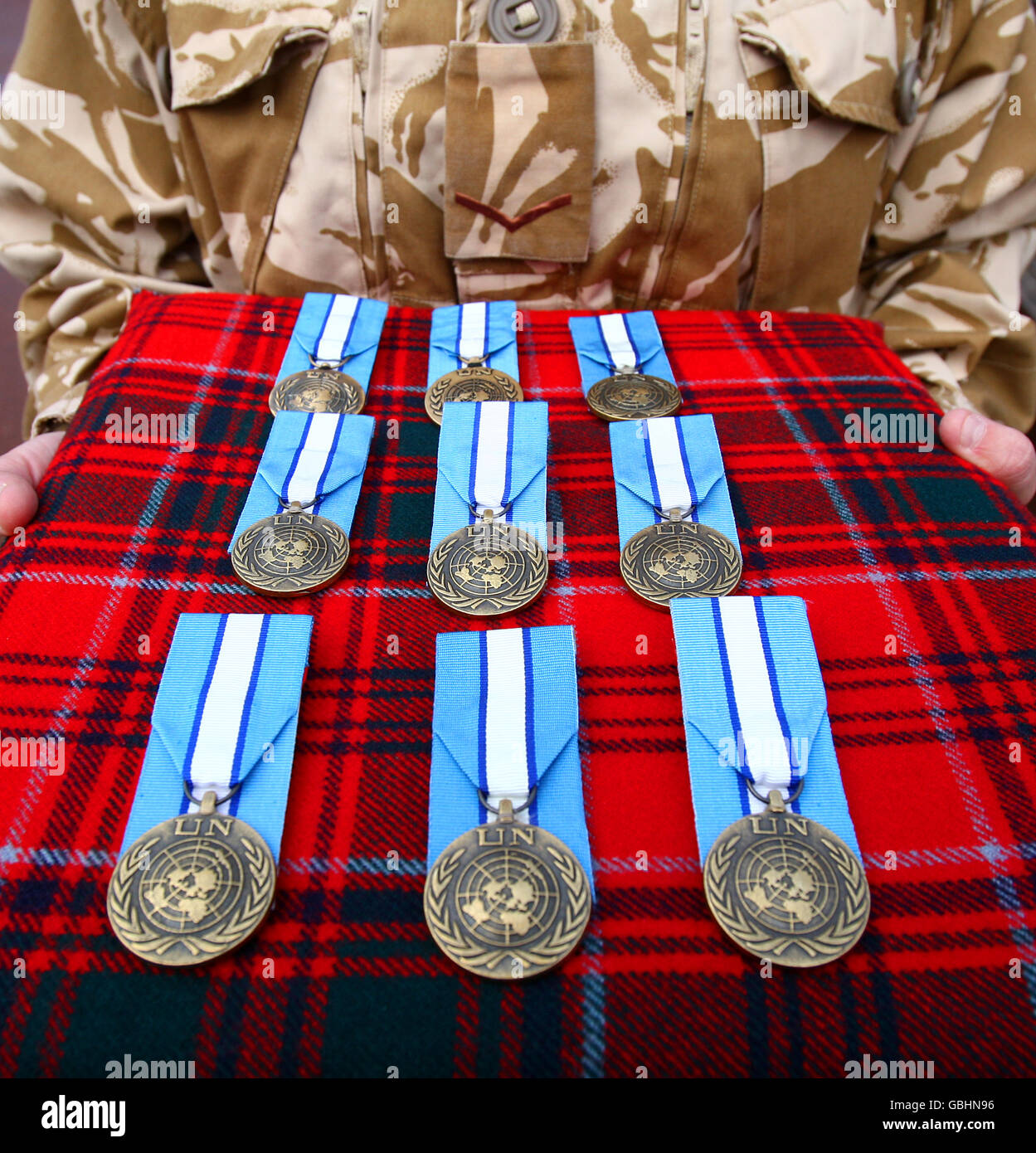 32 signal regiment group honoured Stock Photo - Alamy