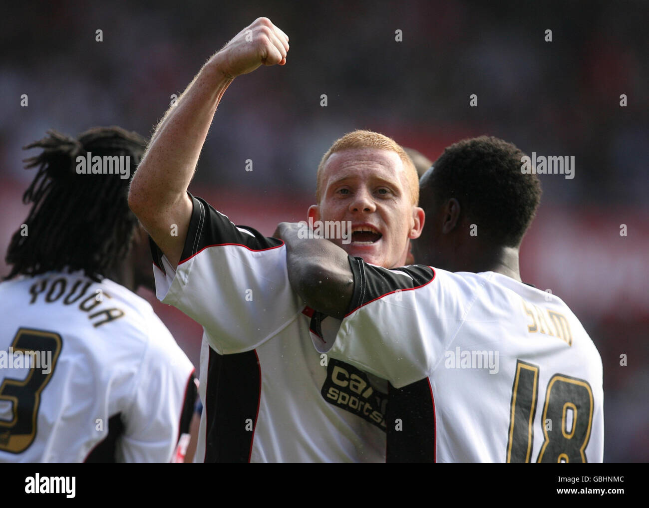 Charlton Athletic's Nicky Bailey celebrates scoring his sides third ...