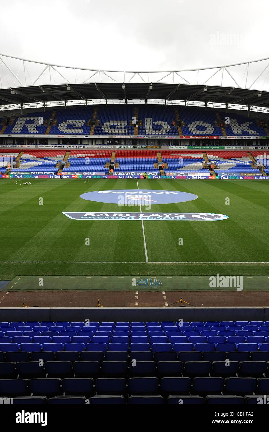 General view of the Reebok Stadium, home to Bolton Wanderers Football ...