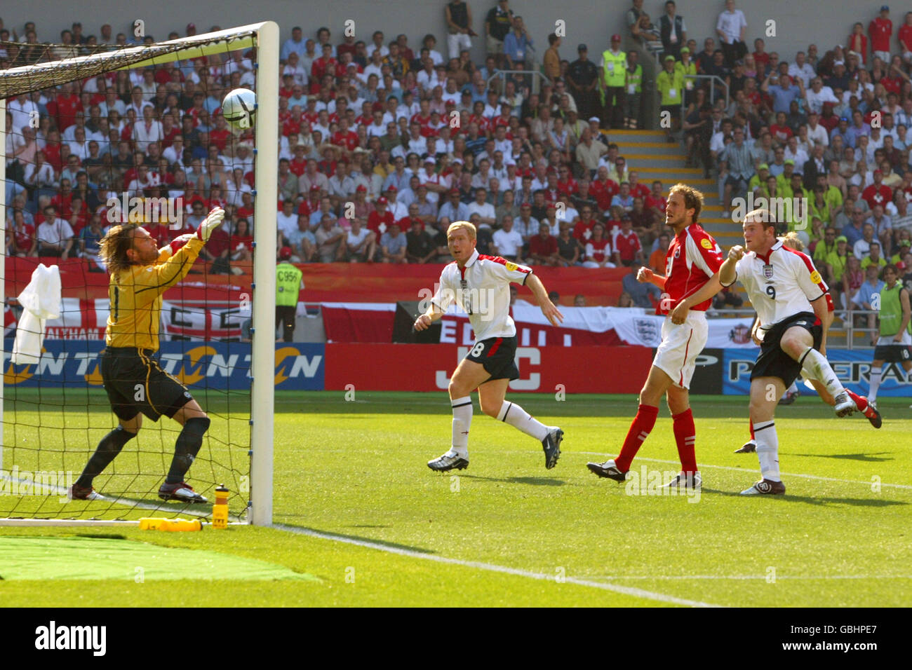 Switzerland goalkeeper jorg stiel hi-res stock photography and images ...