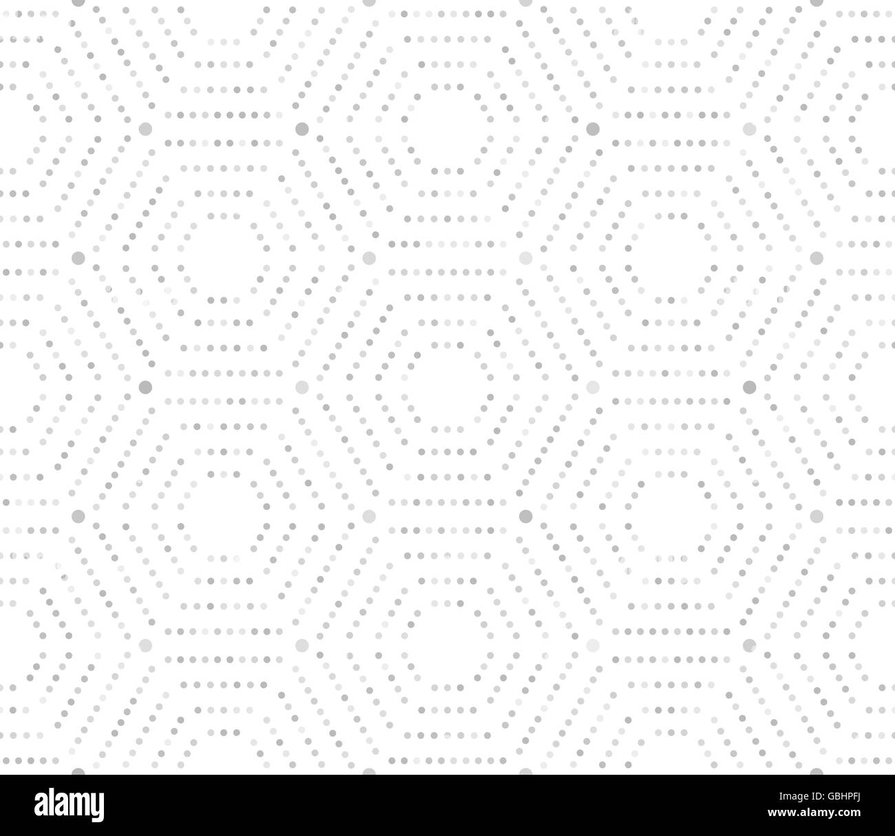 Hexagon dotted Black and White Stock Photos & Images - Alamy