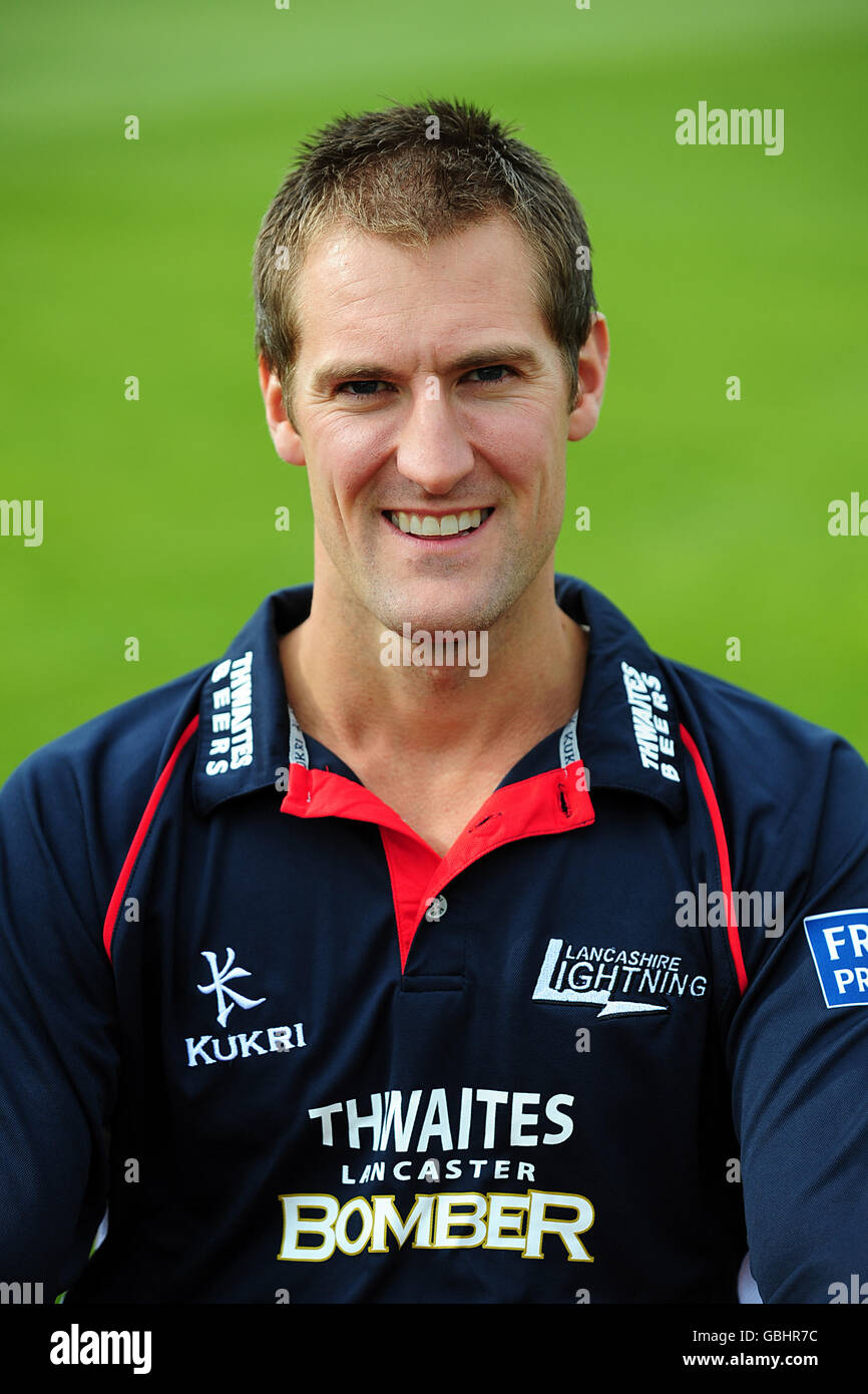 Cricket - Lancashire Press Day - Old Trafford Cricket Ground. Mark ...