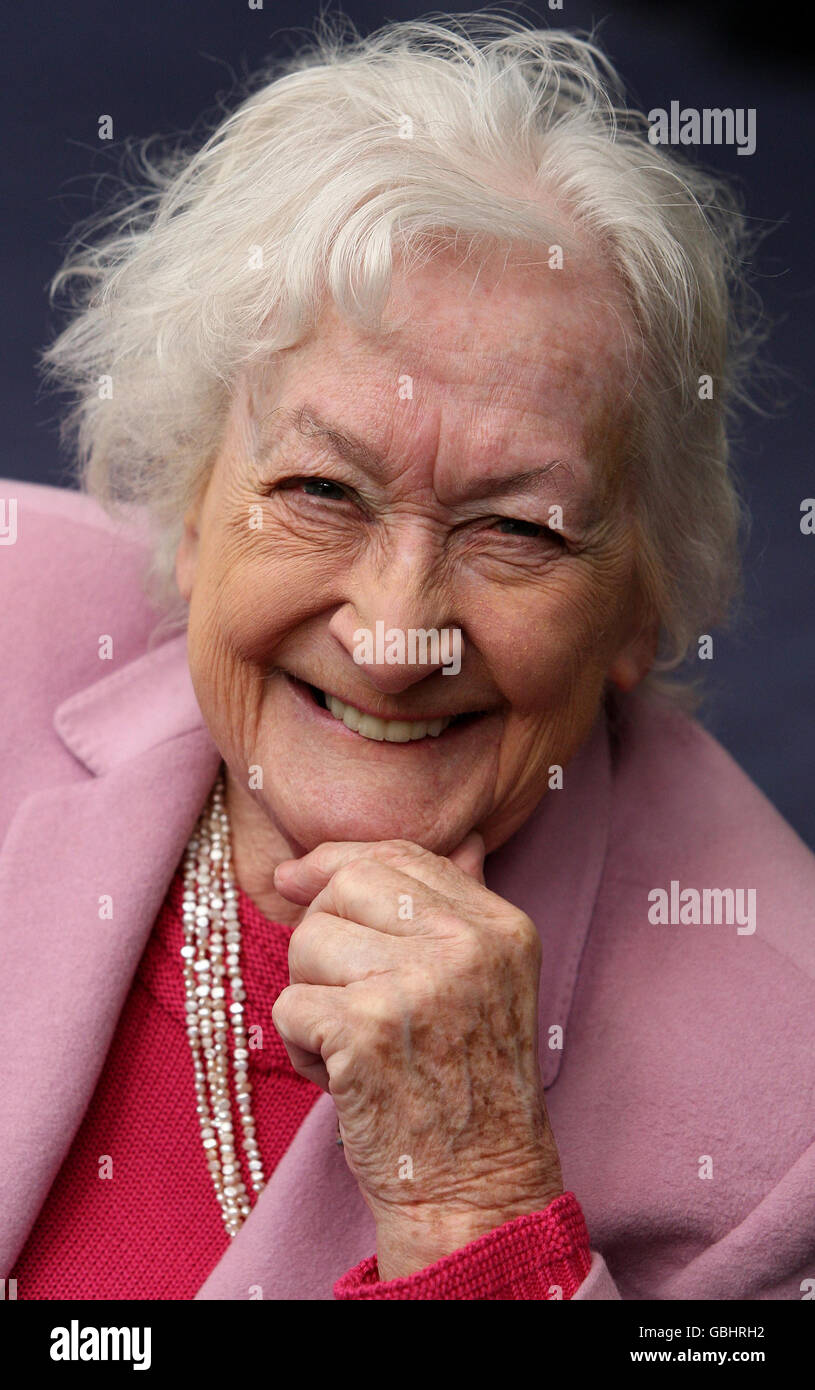 Former scottish national party mp winnie ewing hi-res stock photography ...