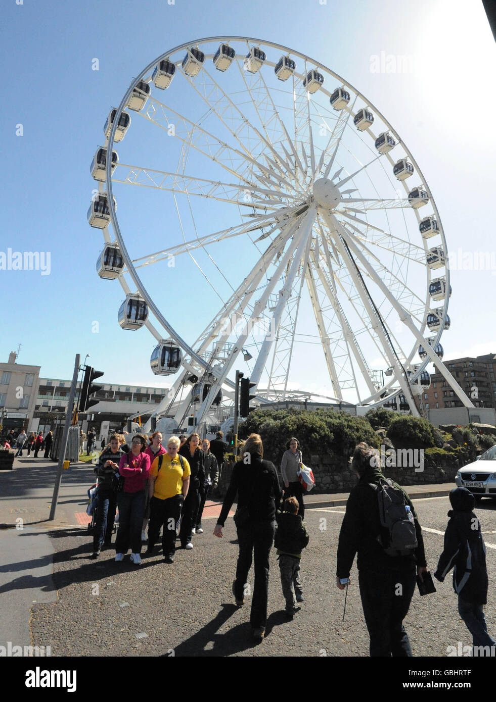 Wheel of Weston opening Stock Photo - Alamy
