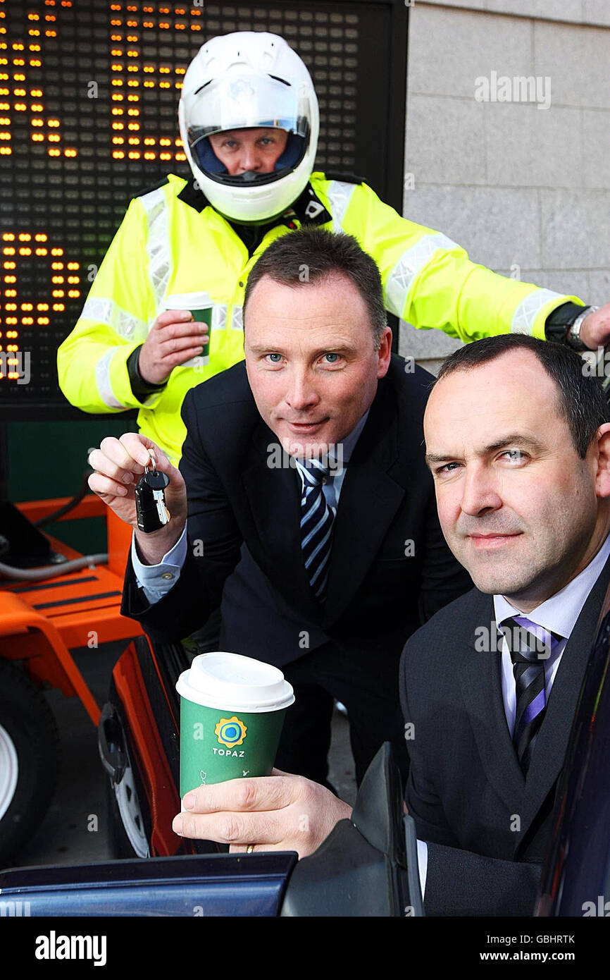 Driver Reviver campaign Stock Photo - Alamy