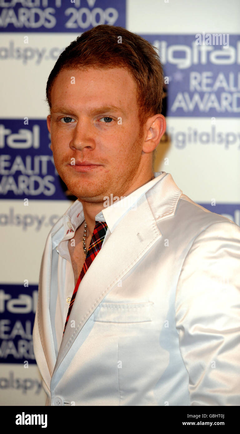 Rex Newmark at the Digital Spy Reality TV Awards at the Bloomsbury ...