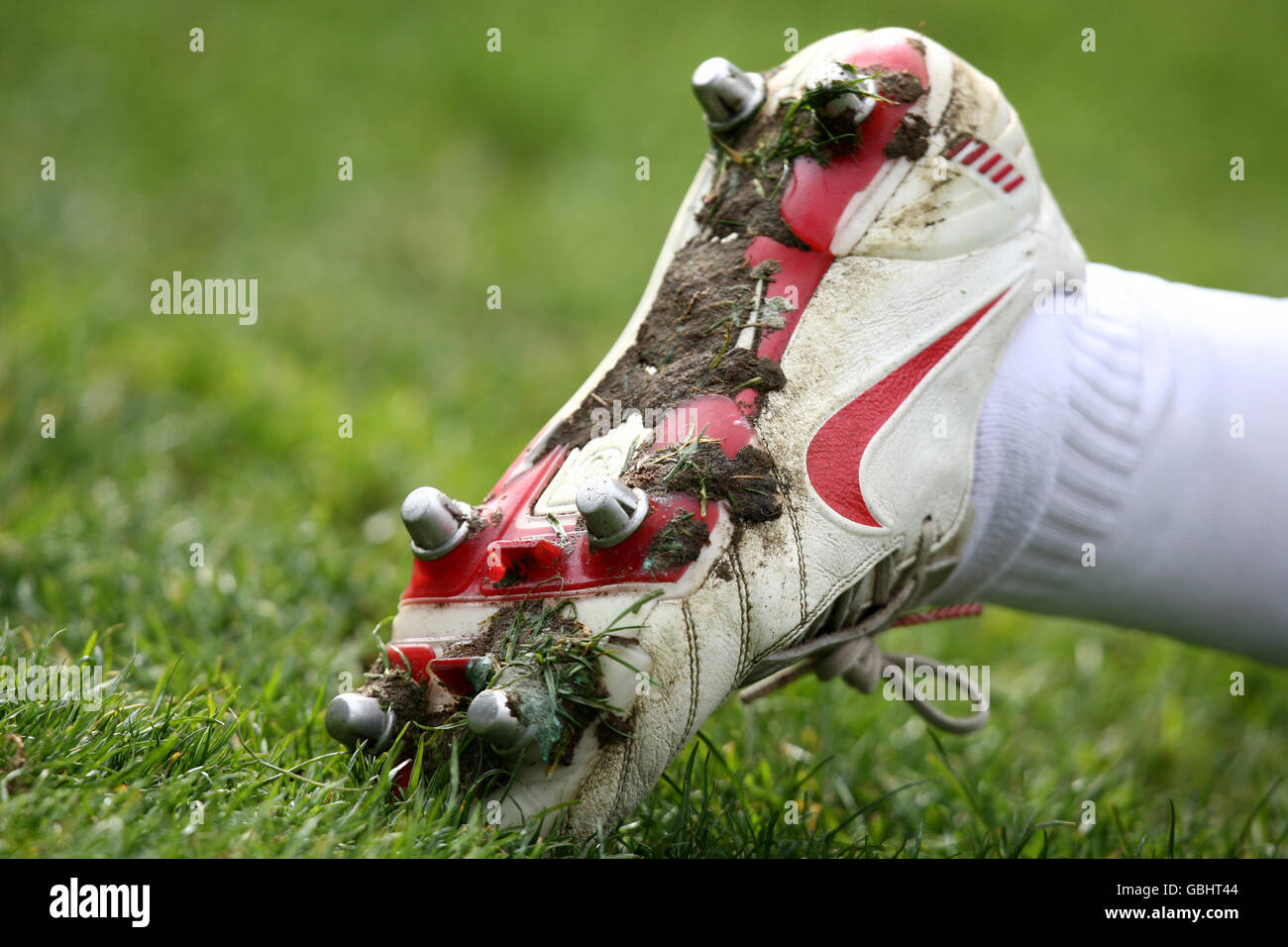 Rugby boot detail hi-res stock photography and images - Alamy