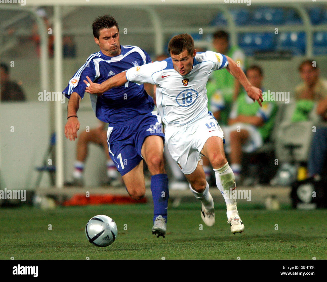 Soccer - UEFA European Championship 2004 - Group A - Russia v Greece ...