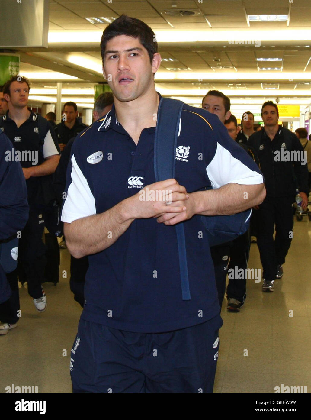 Scotland team edinburgh airport hi-res stock photography and images - Alamy