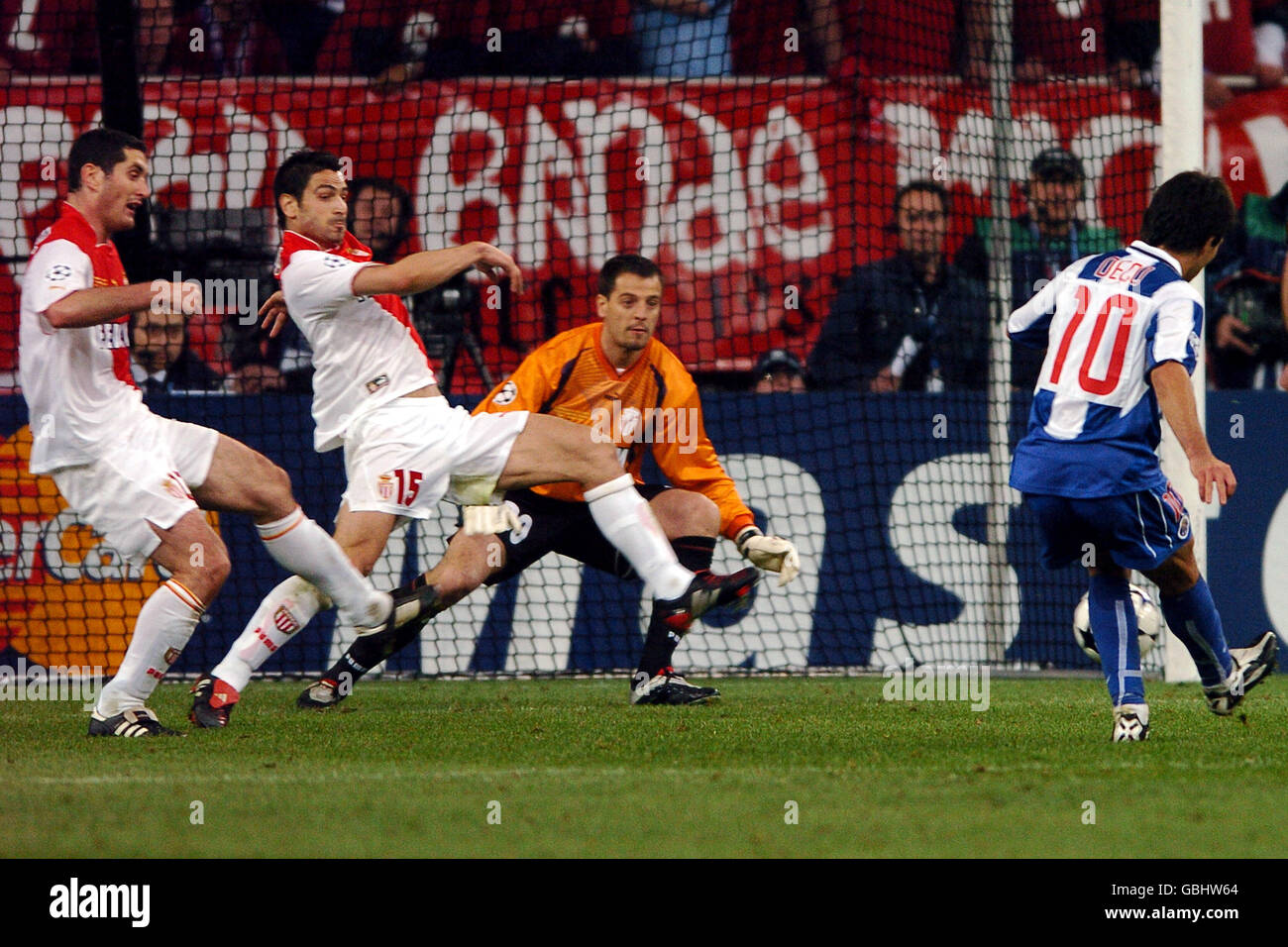 Soccer - UEFA Champions League - Final - Monaco v FC Porto Stock Photo ...