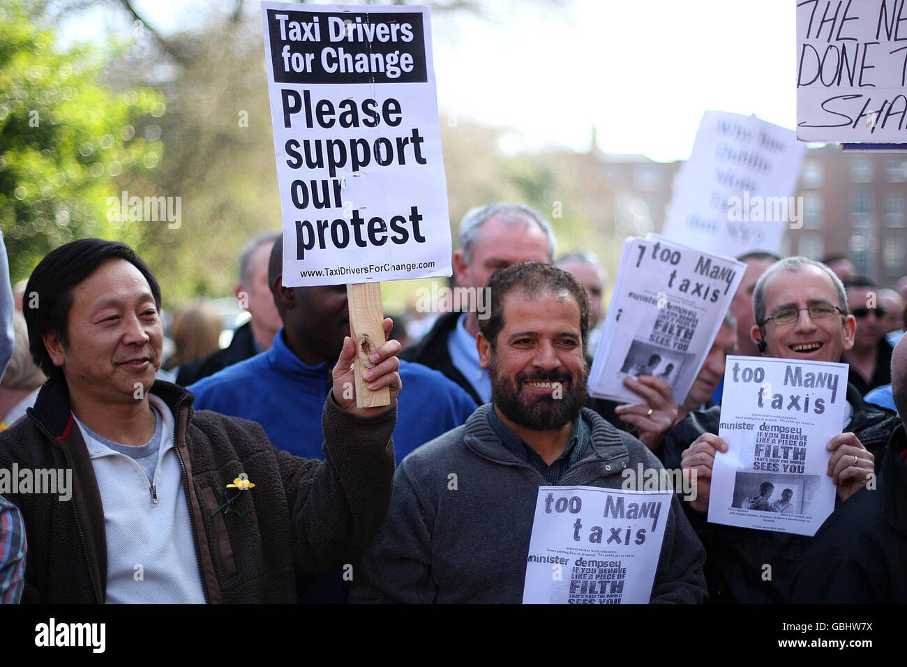 Drivers change hi-res stock photography and images - Alamy