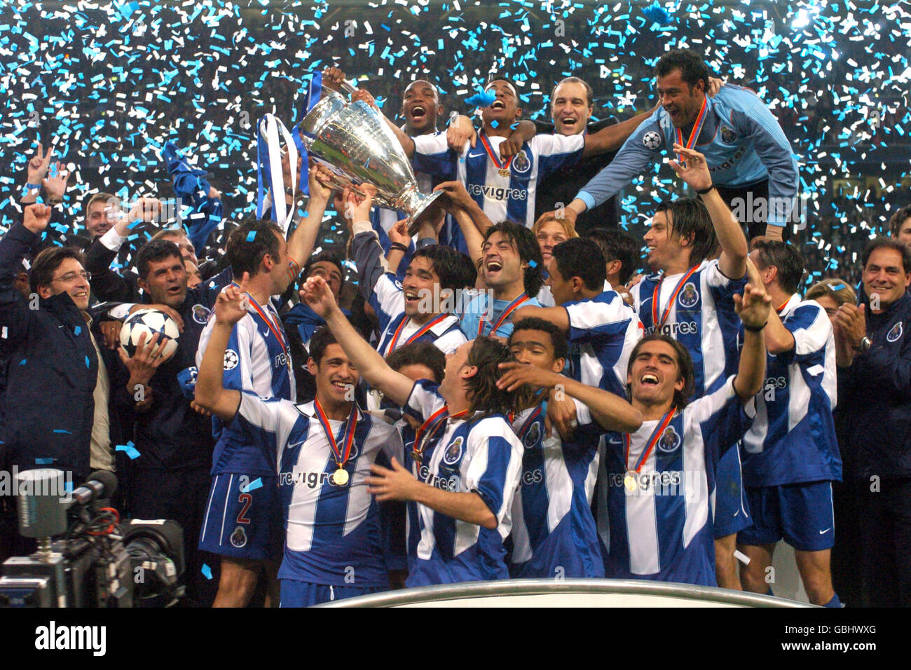 Uefa champions league trophy porto hi-res stock photography and images ...