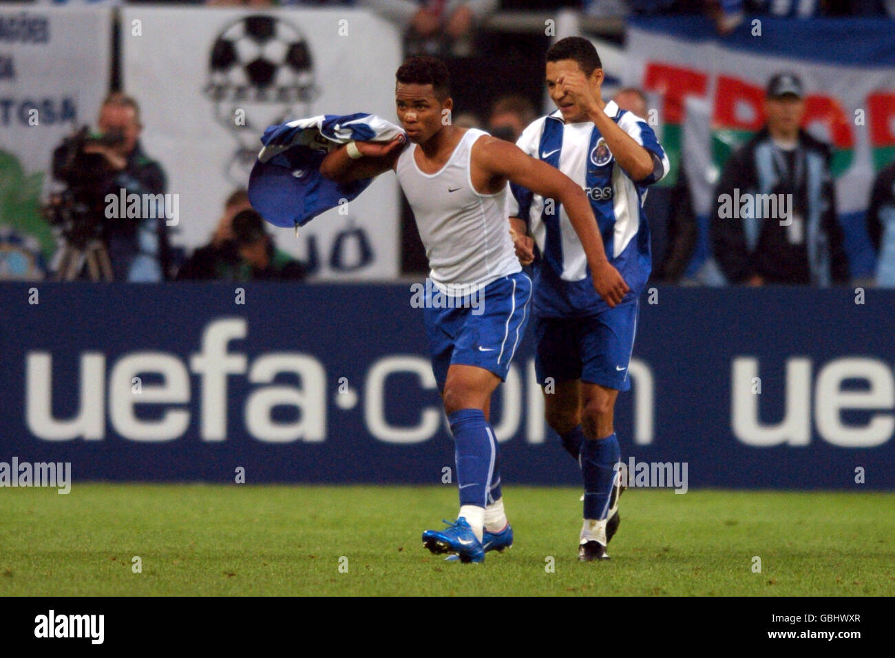 Soccer - UEFA Champions League - Final - Monaco v FC Porto Stock Photo ...