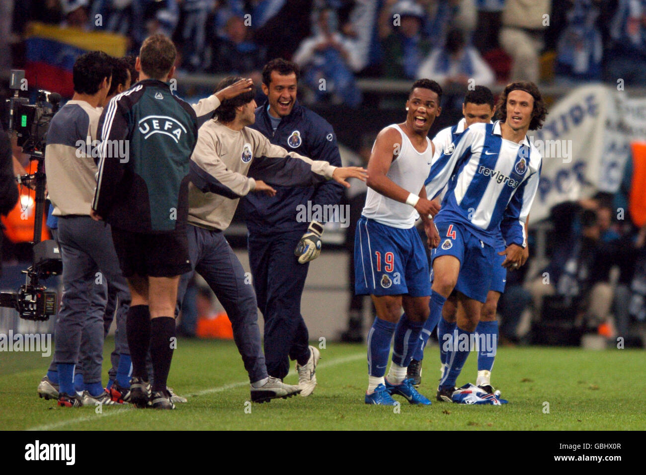 Soccer - UEFA Champions League - Final - Monaco v FC Porto Stock Photo ...