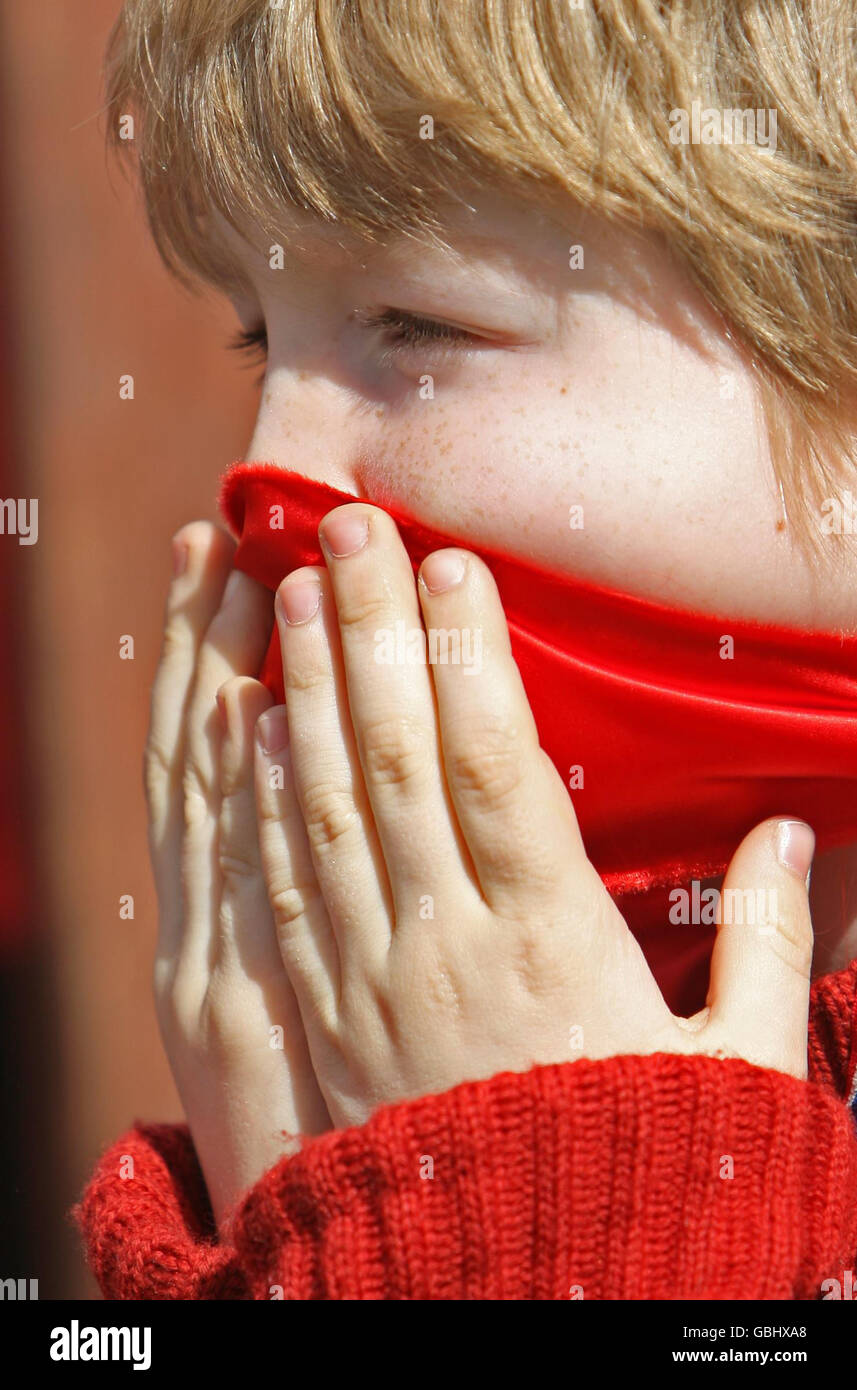 Gag over mouth hi-res stock photography and images - Alamy