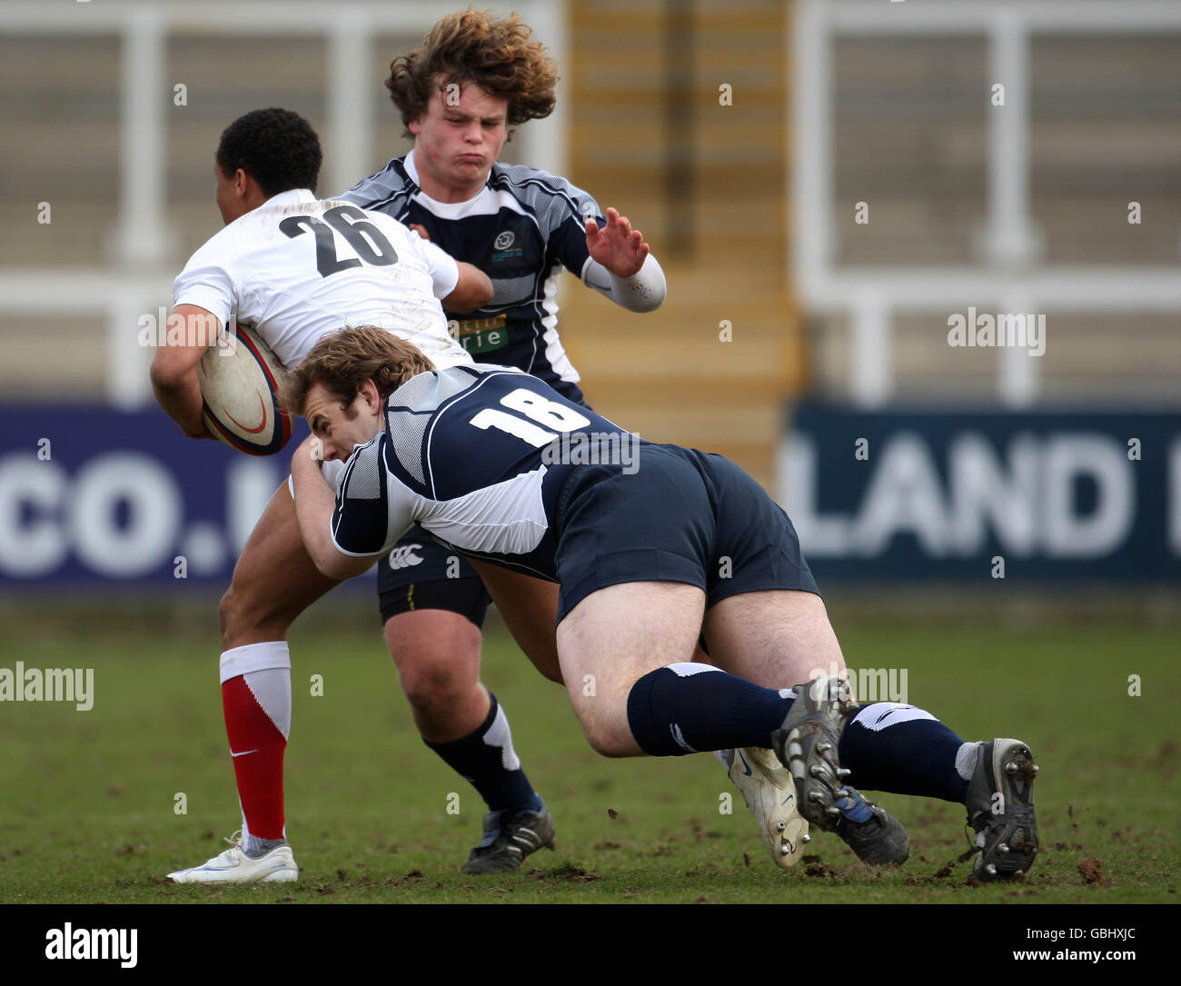 Rugby Union - England Under 18 v Scotland Under 18 - Kingston Park ...