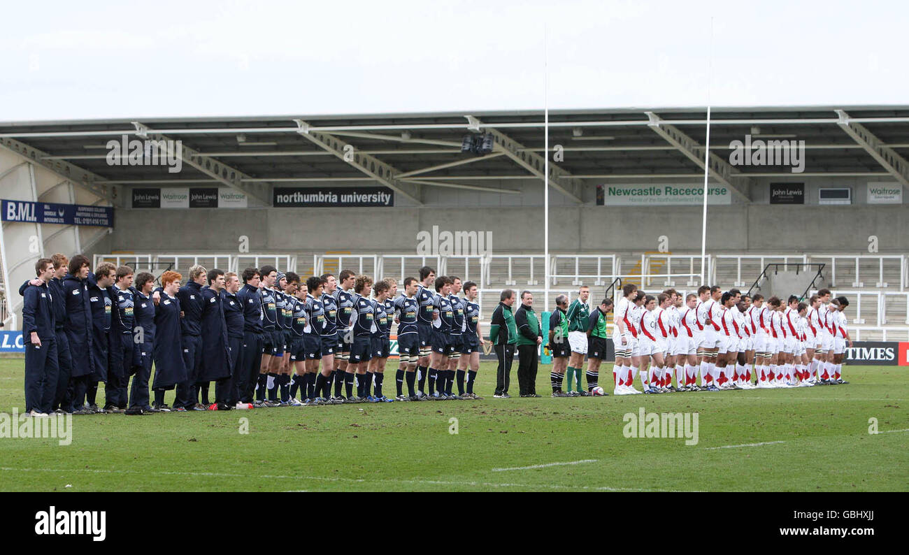 Rugby Union - England Under 18 v Scotland Under 18 - Kingston Park ...