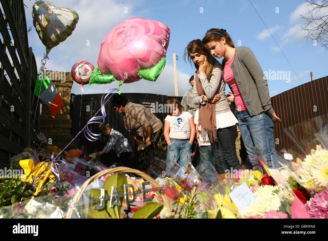 Jade Goody dies Stock Photo - Alamy