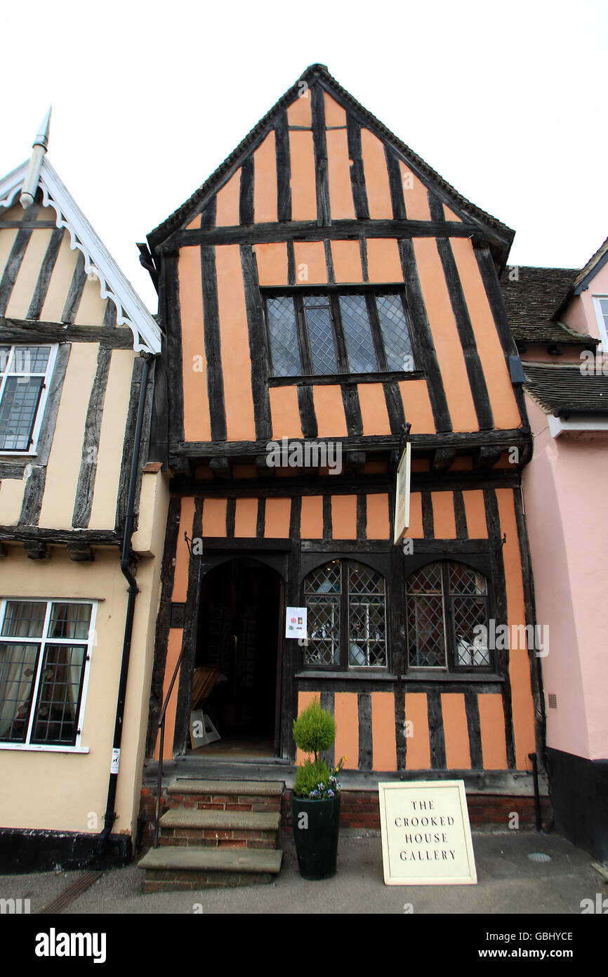 General Stock - Suffolk Landmarks. General view of the Crooked House ...