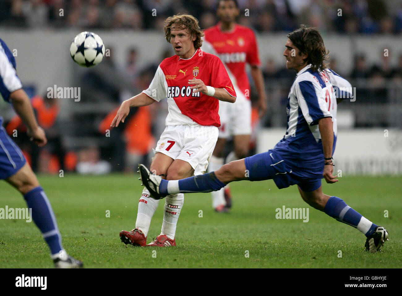Soccer - UEFA Champions League - Final - Monaco v FC Porto Stock Photo ...
