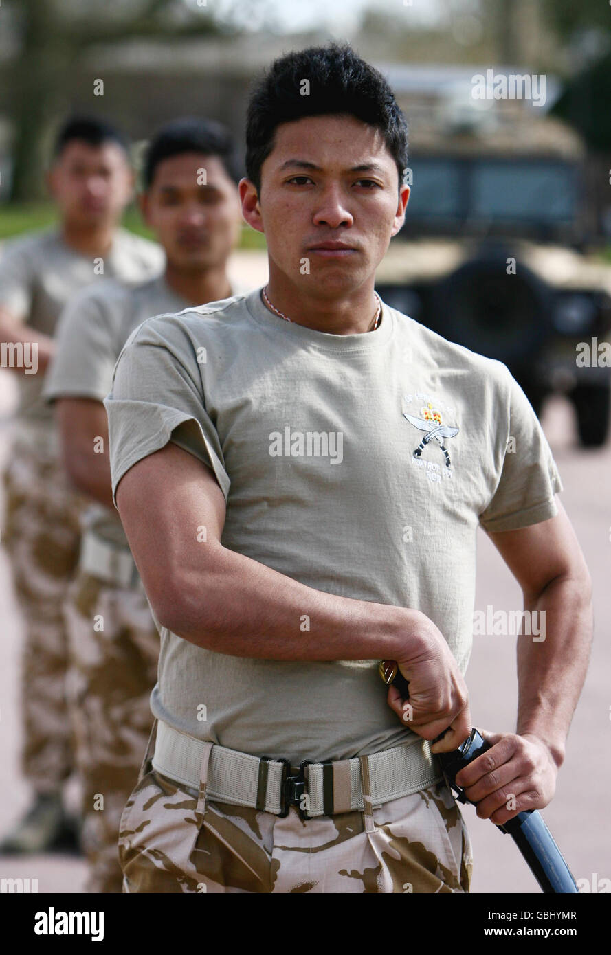 2nd Battalion the Royal Gurkha Rifles Stock Photo - Alamy