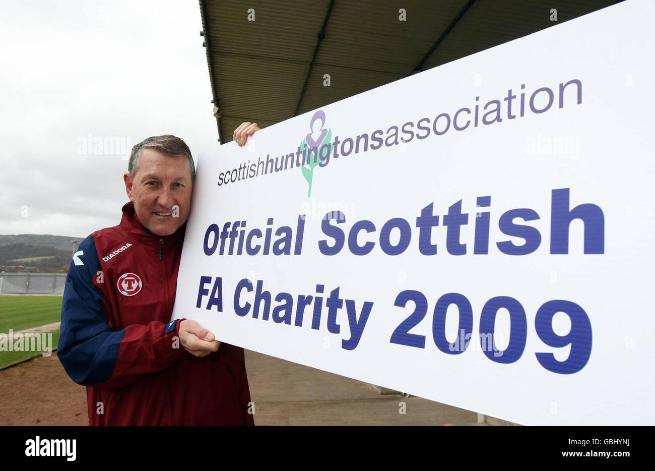 Scotland assistant coach Terry Butcher during the SFA Launch to Support ...