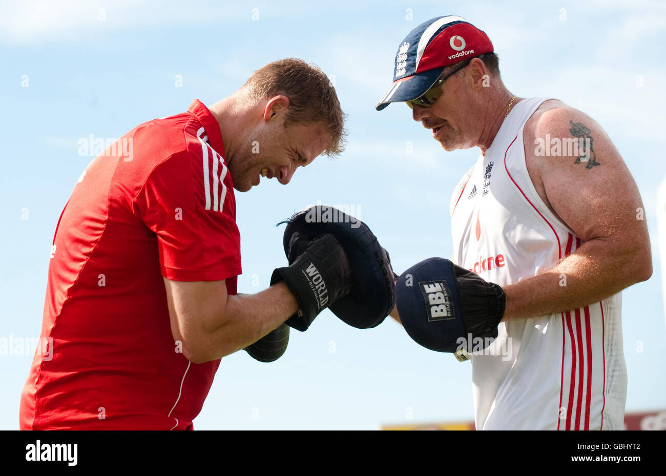 Cricket - England Fitness Session - Kensington Oval. England's Andrew ...