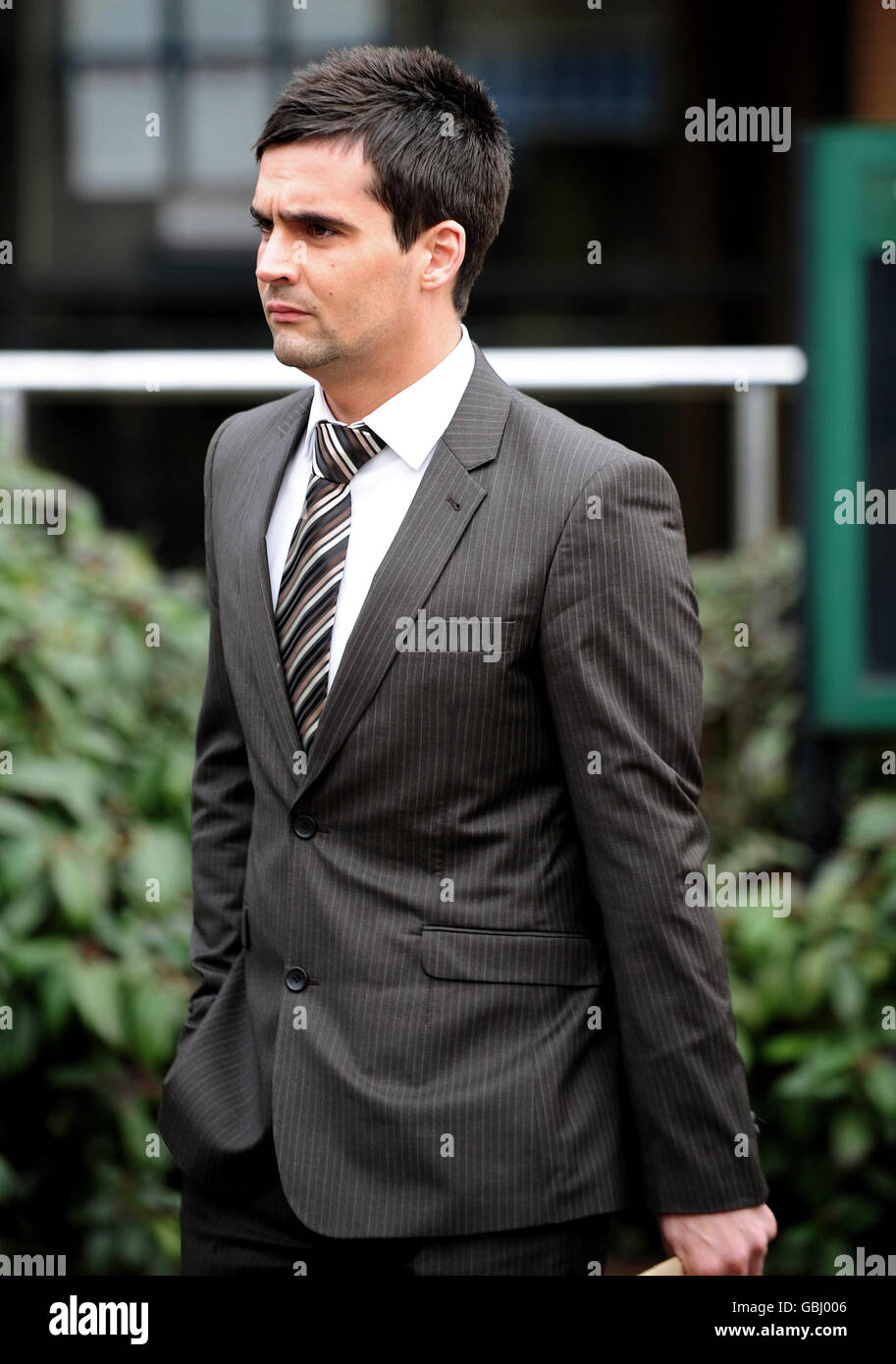 Benjamin Ryan leaves Lincoln Magistrates Court, Lincoln, where he was ...