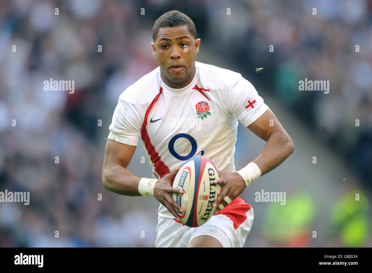 Rugby Union RBS 6 Nations Championship 2009 England v Scotland Twickenham. Delon Armitage England Stock Photo Alamy