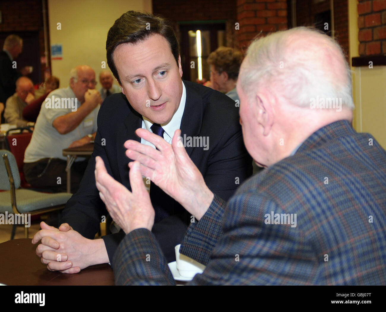 David Cameron visits Preston Stock Photo - Alamy
