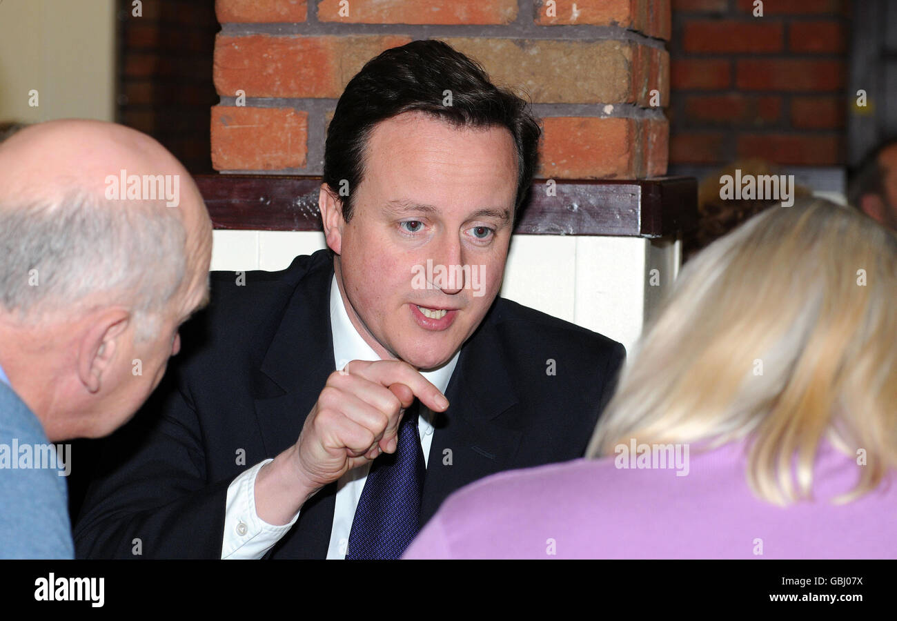 David Cameron visits Preston Stock Photo - Alamy