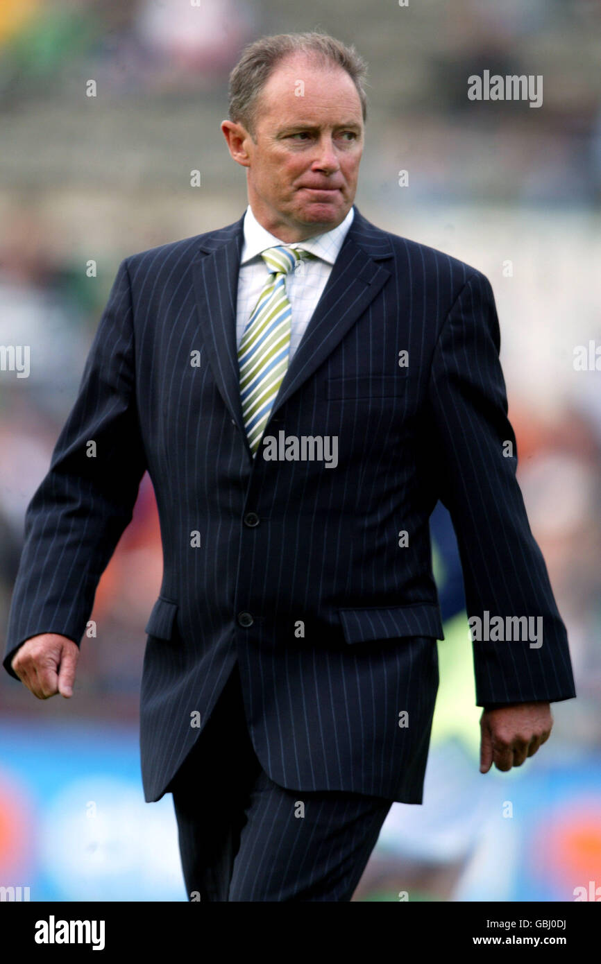 Soccer international friendly ireland v romania hi-res stock ...