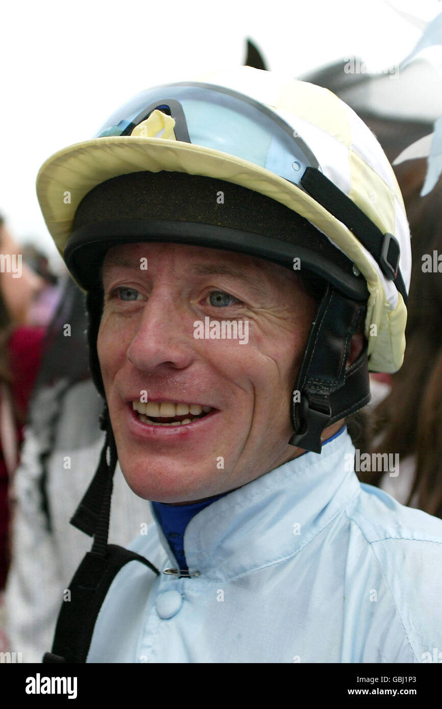 Horse racing headshot keiren fallon jockey horseracing horse racing hi-res stock photography and ...