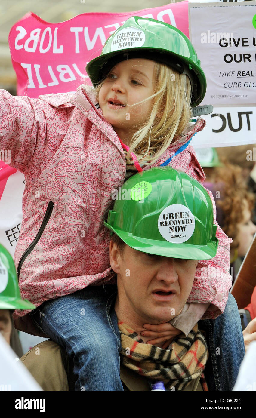 Put People First march Stock Photo - Alamy