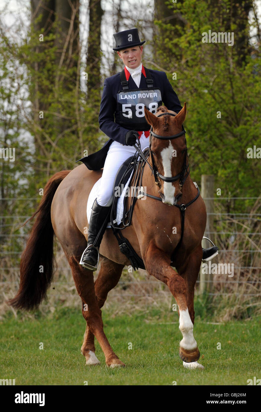 Equestrian event at Gatcombe Park Stock Photo - Alamy
