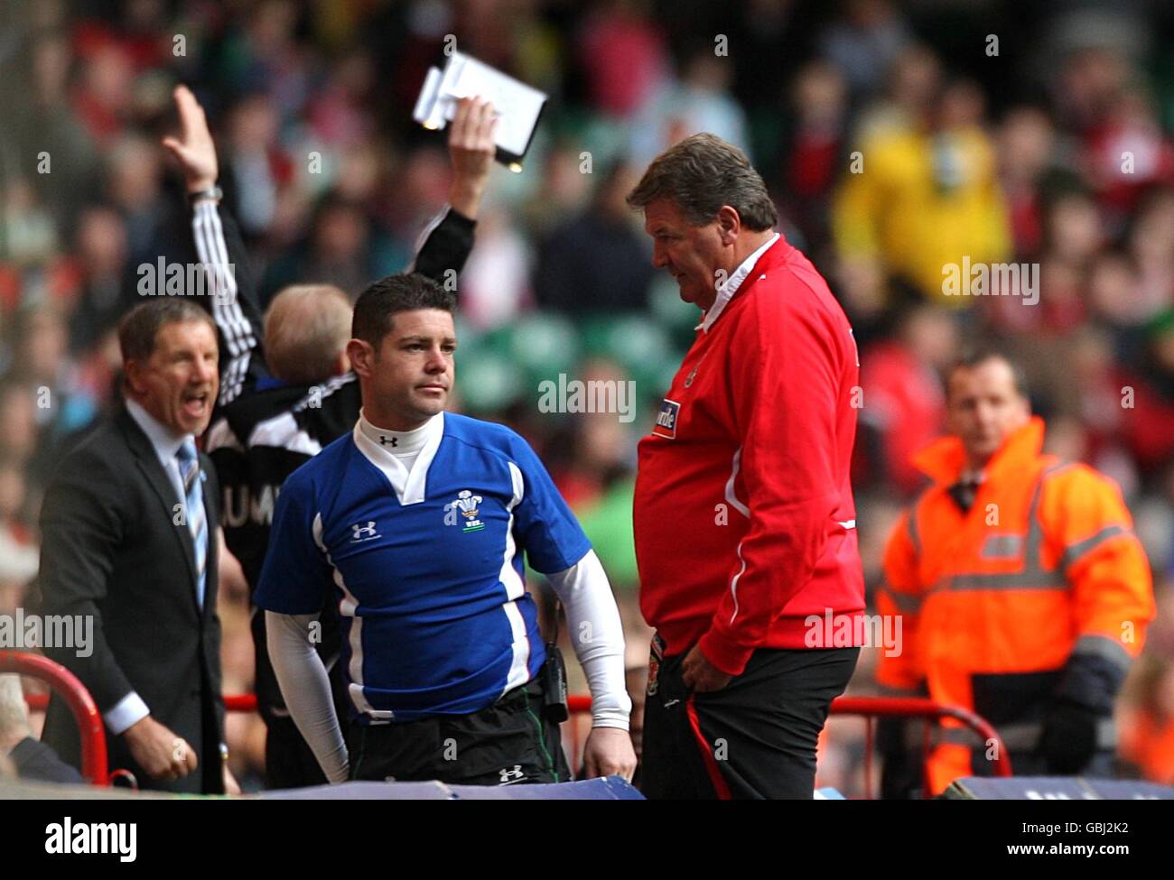 Football wales manager coach hi-res stock photography and images - Alamy