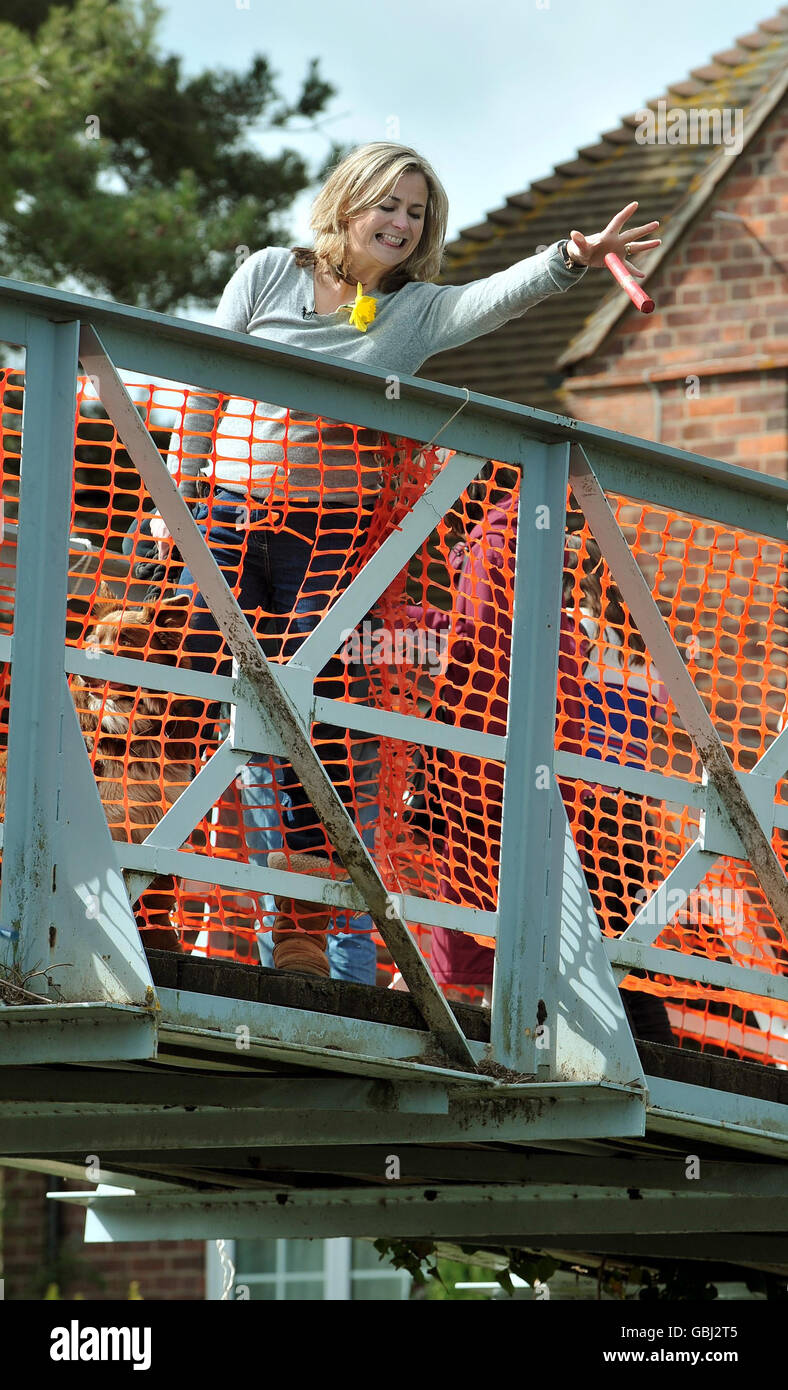 World Pooh Sticks Championship Stock Photo - Alamy