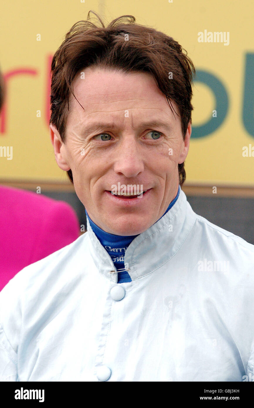 Jockey Kieren Fallon after winning The totesport Dante Stakes on North ...