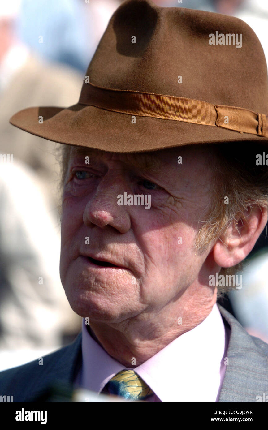 Horse Racing - York Races. Trainer Brian McMahon Stock Photo - Alamy