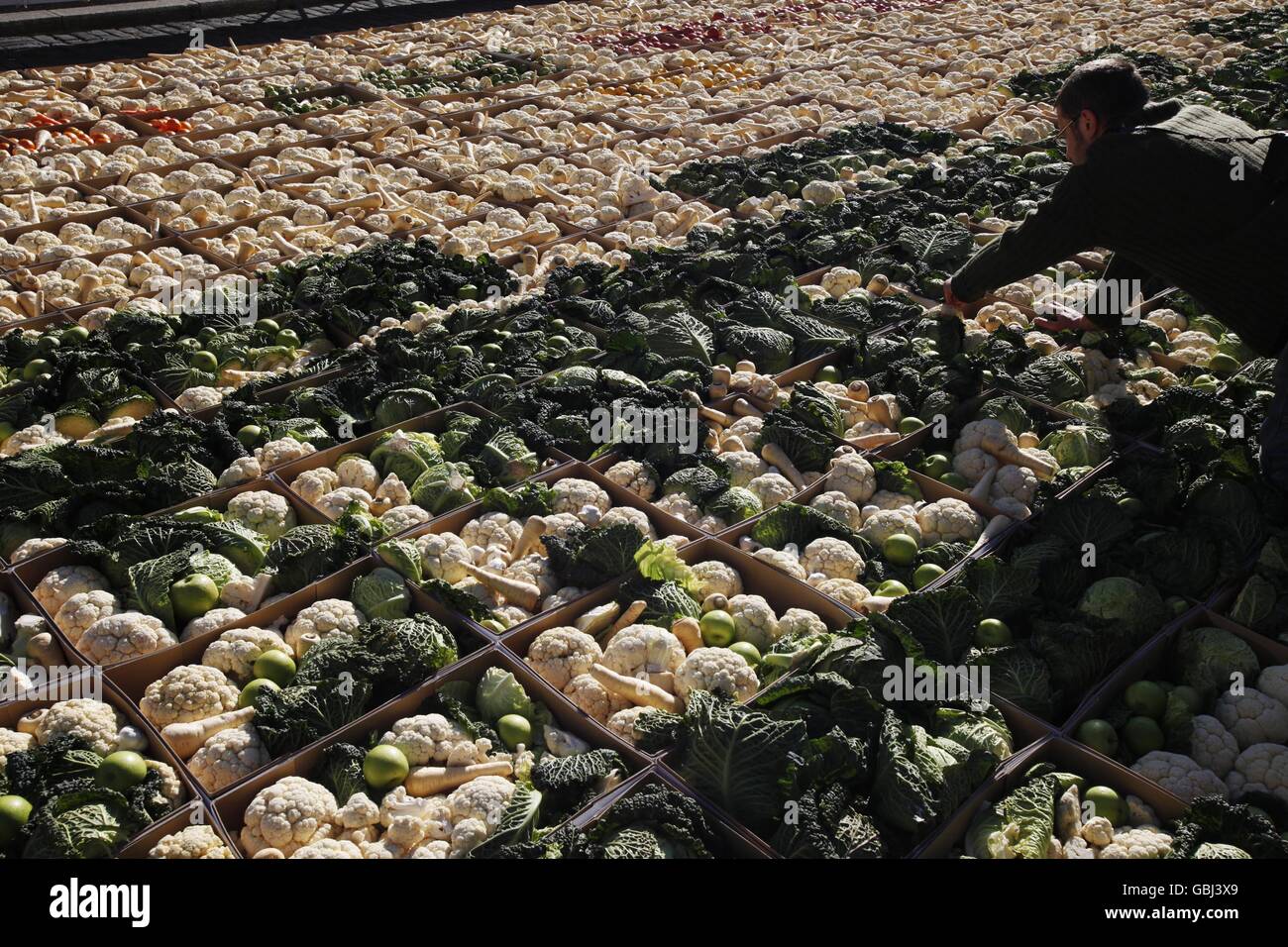 The Big Lunch Stock Photo - Alamy