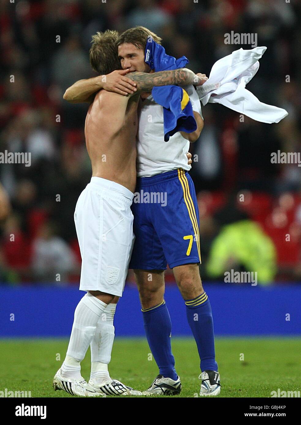 Andriy shevchenko world cup qualifying hi-res stock photography and ...